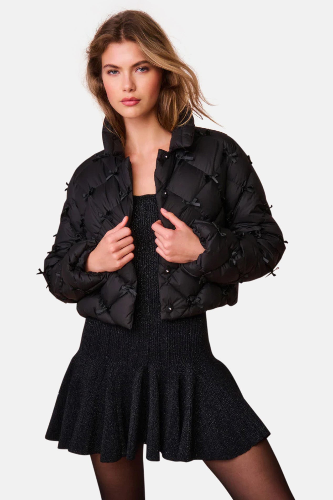 LOVESHACKFANCY Kasey Jacket Black – blueandcream