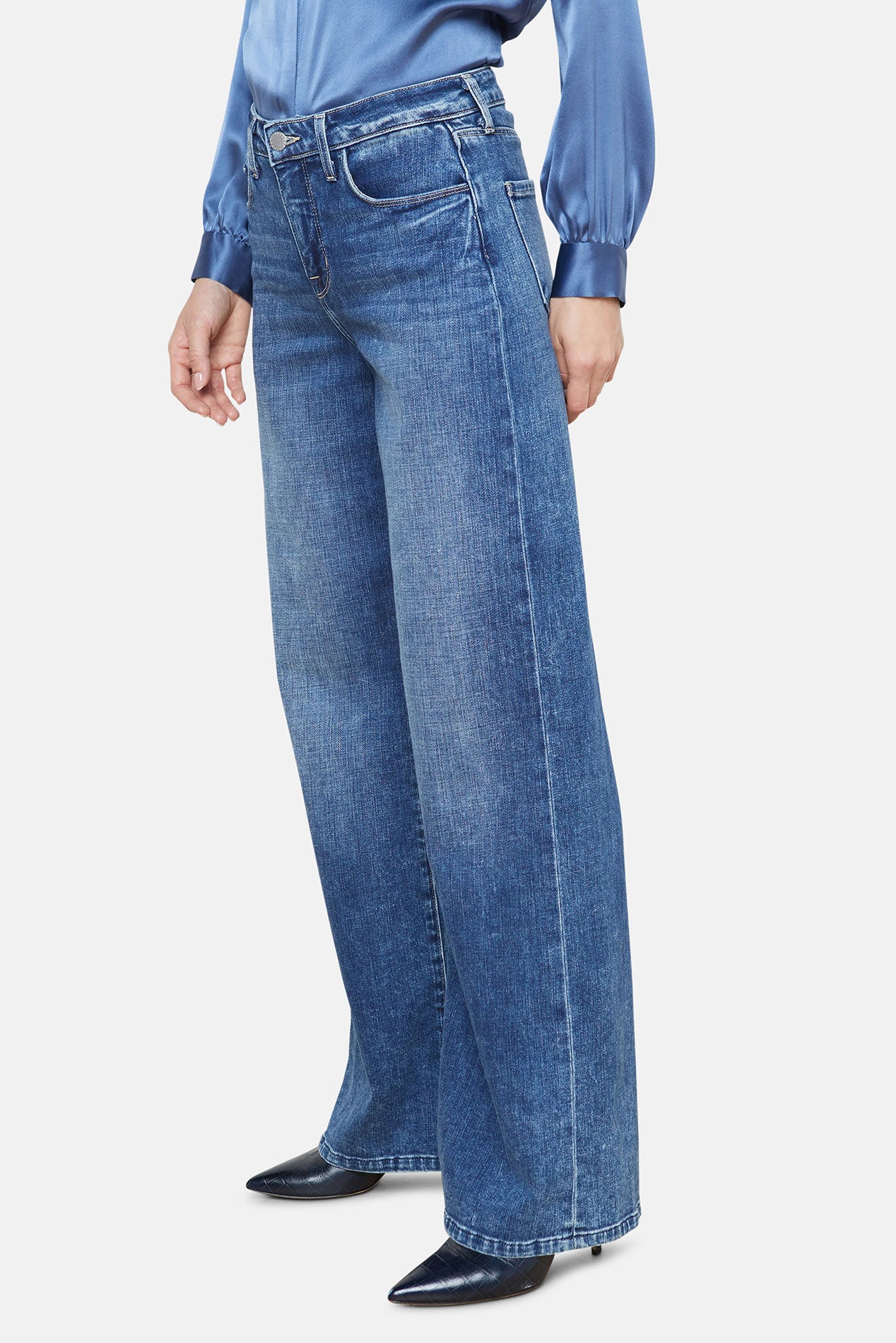 Alicent Wide-Leg Jean Wilcox – blueandcream