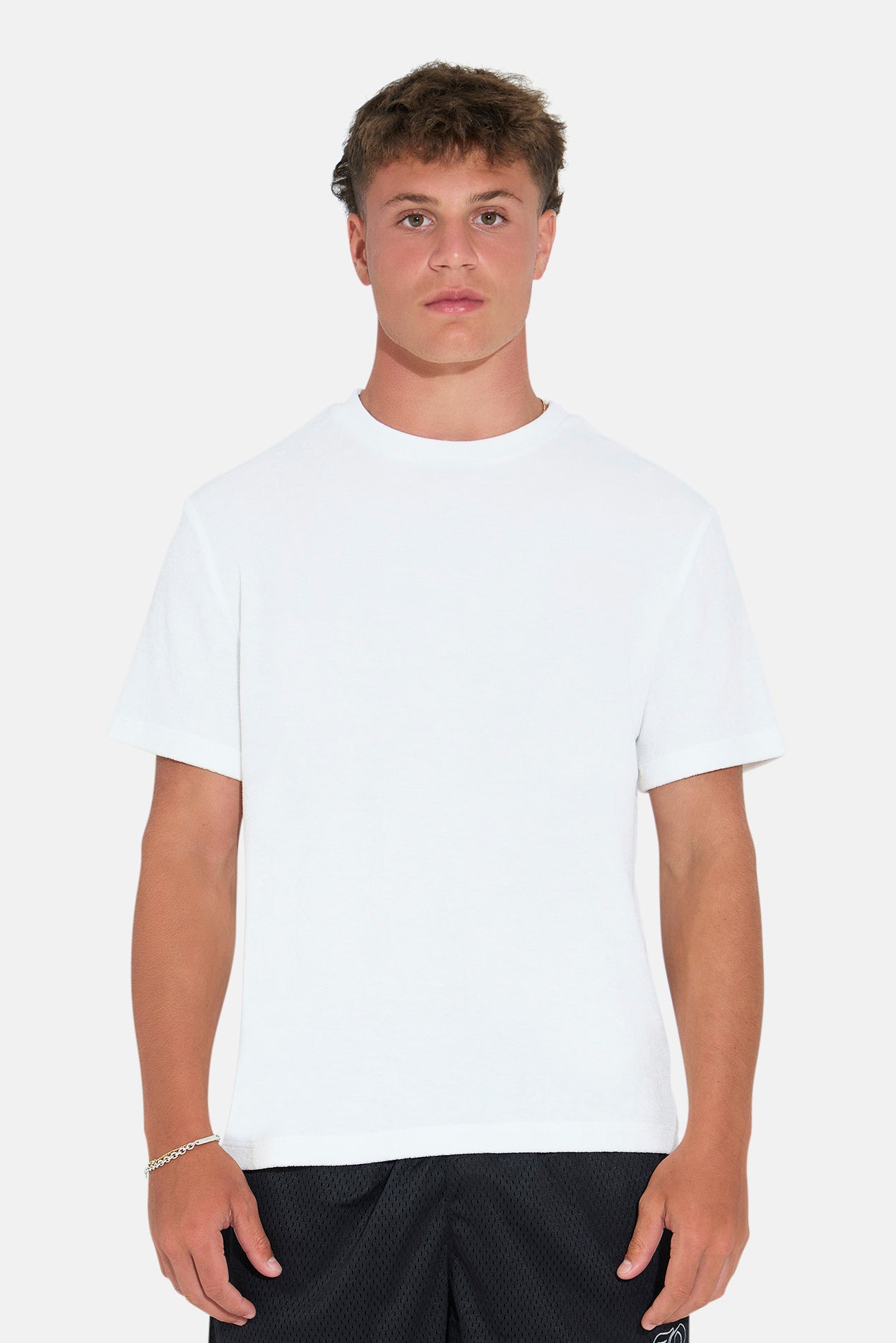 Classic Terry Tee Off White – blueandcream