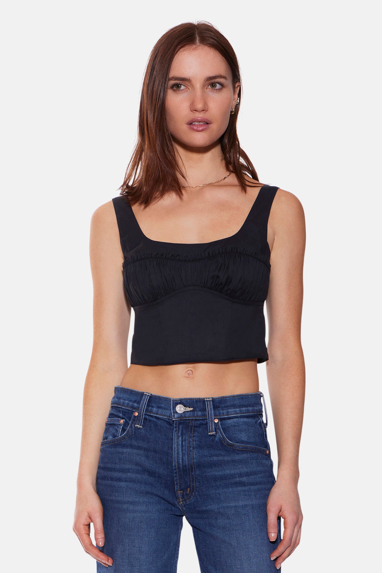 Bunglalow Bustier Top Black – blueandcream