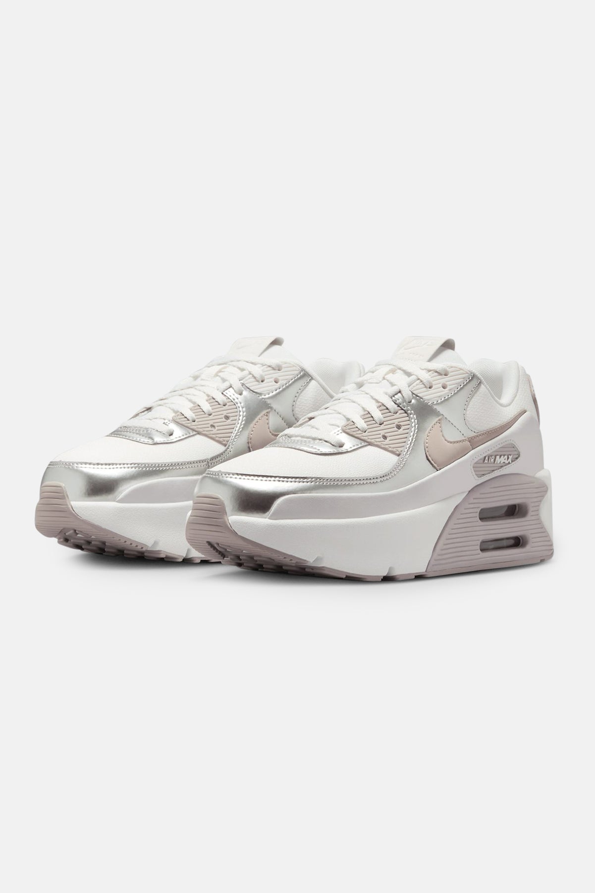 Women's Air Max 90 LV8 Summit White/Silver – blueandcream