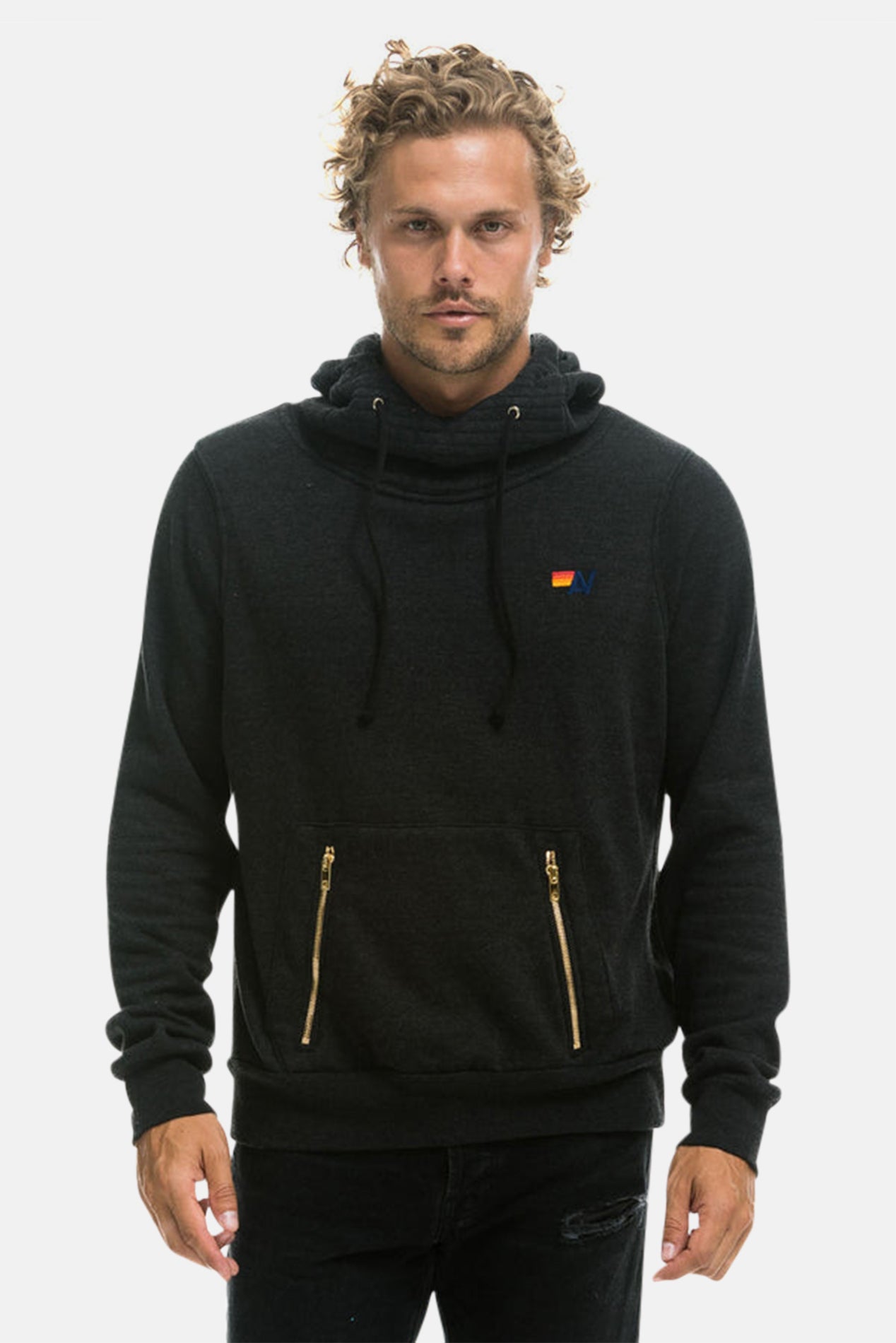 Men's Ninja Hoodie Black – blueandcream